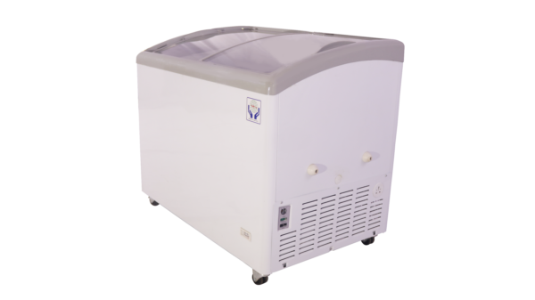 Curve Glass Freezer 308 Liter – SPS – Satria Pakarti Sukses